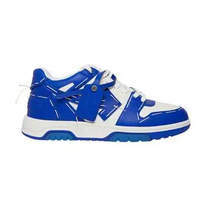 Off-White Ooo Sartorial Stitching Low Top Sneakers White_dark_blue