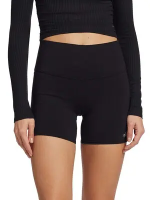 Alo Yoga Airbrush High-waist 5" Biker Shorts