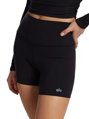 Alo Yoga Airbrush High-waist 5" Biker Shorts
