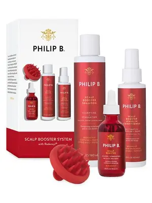 PHILIP B Scalp Booster 4-piece Hair Care Set - One-color