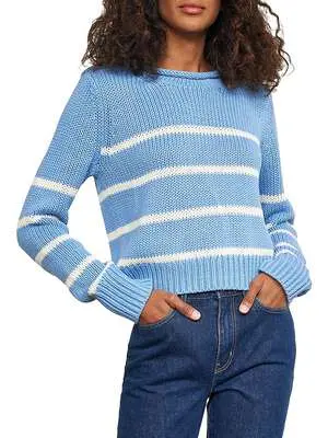 LA LIGNE Mini Marina Sweater Cornflower Cream