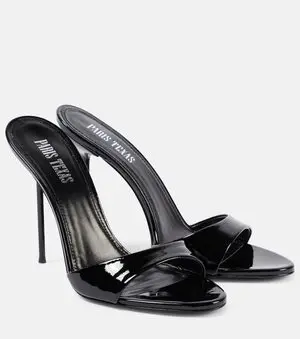 Paris Texas Patent Leather And Pvc Sandals