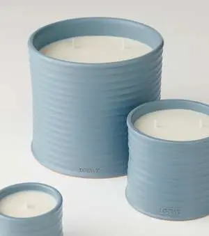 Loewe Cypress Balls Medium Scented Candle - Blue