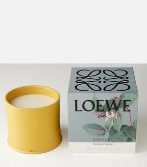 Loewe Honeysuckle Large Scented Candle - Yellow