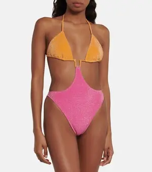 BANANHOT Mellany Cutout One-piece Swimsuit - Multicoloured