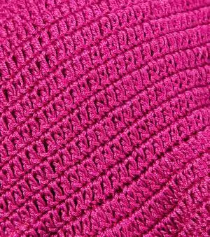 Anna Kosturova Crochet Bucket Hat - Pink