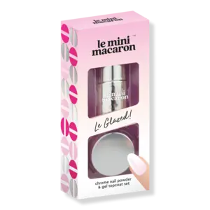 LE MINI MACARON Le Glazed! Chrome Nail Powder Set - One-color