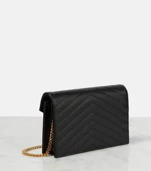 Saint Laurent Cassandre Matelassé Envelope Leather Shoulder Bag