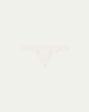 Kiki De Montparnasse Leche Moi Scalloped Lace Thong - Ivory