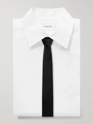 Saint Laurent Silk-twill Neck Tie