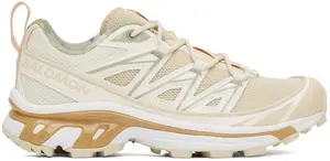 SALOMON Salomon Off-White COTTAGE CORE XT-6 Expanse Sneakers - Vanilla/vanilla/vani