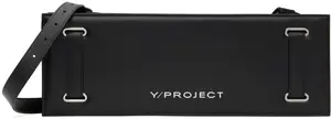 Y/project Y/Project Black New Accordion Bag - Black