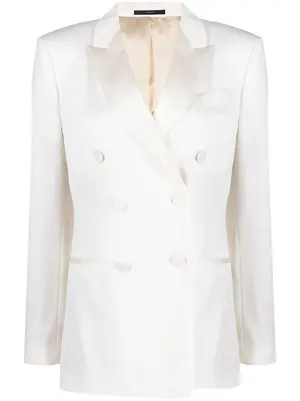 Paul Smith Double-breasted Wool-blend Blazer