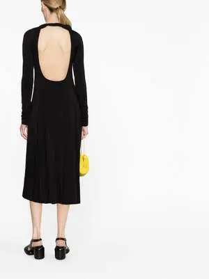 JIL SANDER Open-back Midi Dress