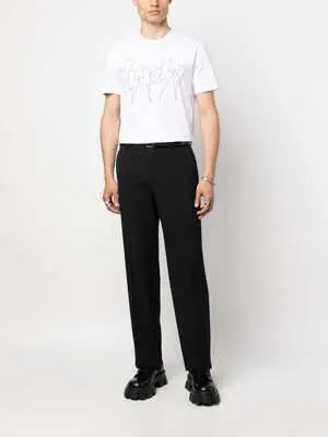 Neil Barrett Thunderbolt-print Crew-neck T-shirt