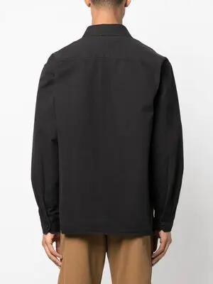 Carhartt Work In Progress Logo-patch Cotton Shirt