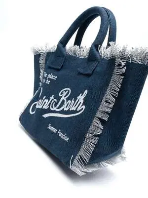 MC2 SAINT BARTH Colette Canvas Beach Bag
