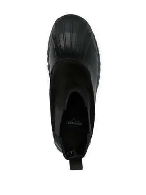 Diemme Suede-panelled Ankle Boots - Black