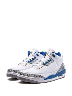 JORDAN Air 3 Wizards Sneakers - White