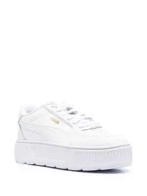 PUMA Karmen Rebelle Perforated Sneakers - White