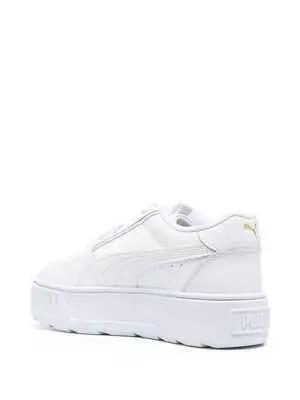 PUMA Karmen Rebelle Perforated Sneakers - White