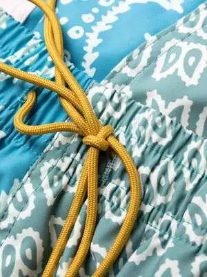 Rhude Graphic-print Drawstring Swim Shorts