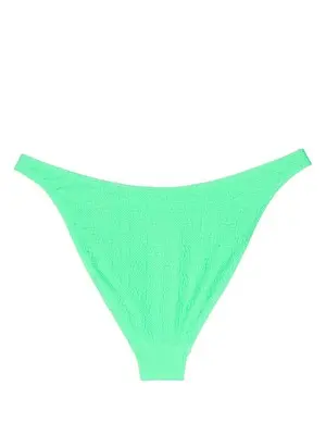 Alexander Wang High-cut Bikini Bottom - Green