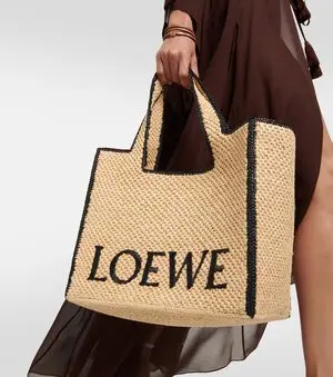 Loewe Paula's Ibiza Large Raffia Shopper