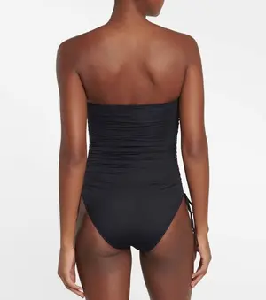 Melissa Odabash Strapless Swimsuit - Black
