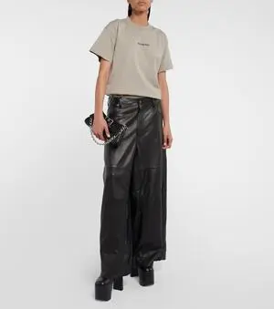 Balenciaga Logo T-shirt - Black