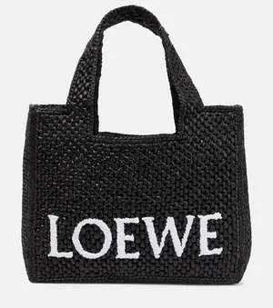 Loewe Small Logo Top-handle Bag - Black