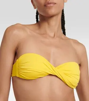 Melissa Odabash Martinique Bikini Top - Yellow
