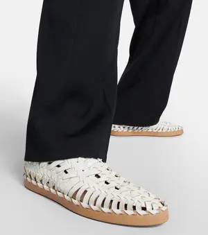 JIL SANDER Leather Mocassins