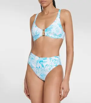 Melissa Odabash Bel Air Bikini Top - Blue