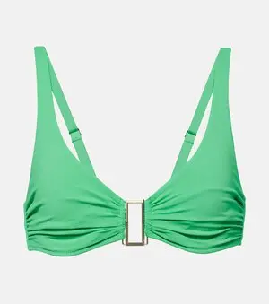 Melissa Odabash Bel Air Bikini Top - Green