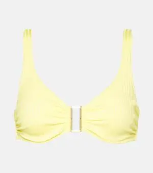 Melissa Odabash Bel Air Bikini Top - Yellow