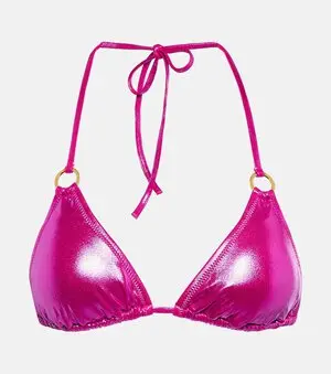Melissa Odabash St Barths Bikini Top - Pink