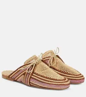 Gabriela Hearst Harriet Raffia Mules