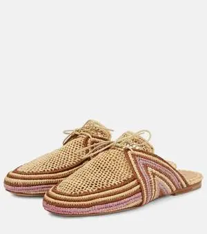 Gabriela Hearst Harriet Raffia Mules