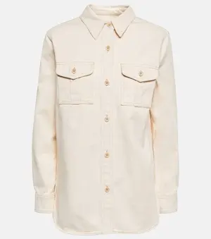 Isabel Marant Étoile Eden Denim Shirt - Neutrals