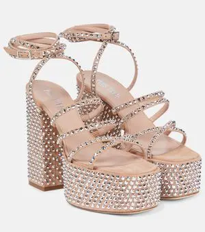Paris Texas Holly Evita Platform Sandals - Multicoloured