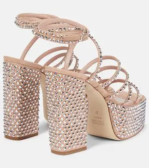 Paris Texas Holly Evita Platform Sandals - Multicoloured