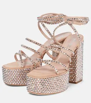 Paris Texas Holly Evita Platform Sandals - Multicoloured