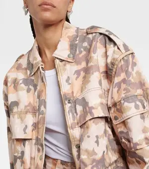 Isabel Marant Elize Printed Cotton Jacket