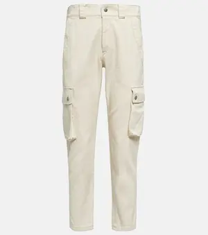 Isabel Marant Evalia Tapered Cargo Pants - Neutrals