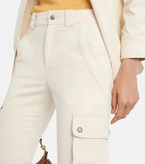 Isabel Marant Evalia Tapered Cargo Pants