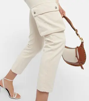 Isabel Marant Evalia Tapered Cargo Pants