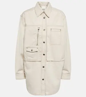 Isabel Marant Étoile Pearl Denim Jacket - Neutrals