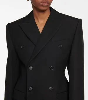 Wardrobe.NYC Wool Blazer - Black
