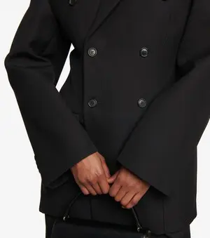 Wardrobe.NYC Wool Blazer - Black